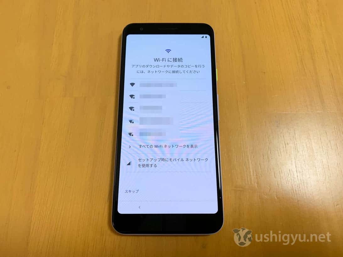 約5万円で買える！Google製Androidスマートフォン「Pixel 3a」開封と初期設定 | ushigyunet