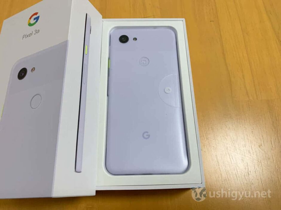 約5万円で買える！Google製Androidスマートフォン「Pixel 3a」開封と初期設定 | ushigyunet