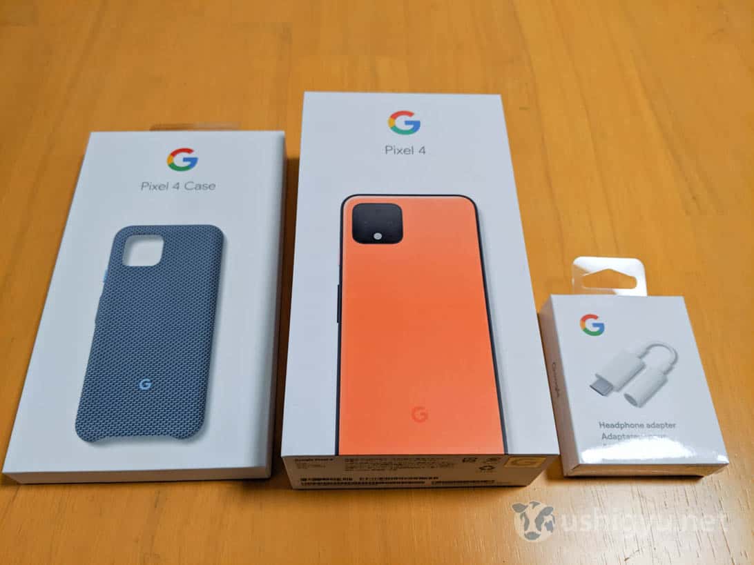Google Pixel 4新色オレンジと純正ファブリックケースの外観レビュー＆初期設定手順 | ushigyunet